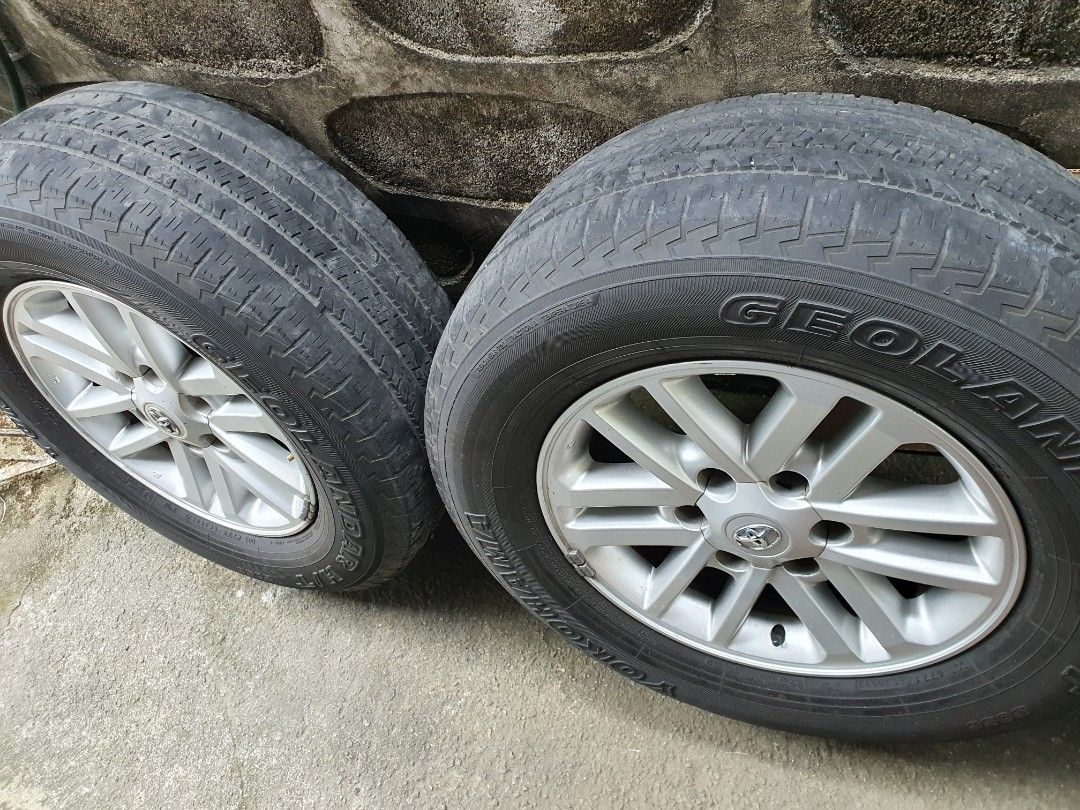 Mags and tires size 17's toyota on Carousell