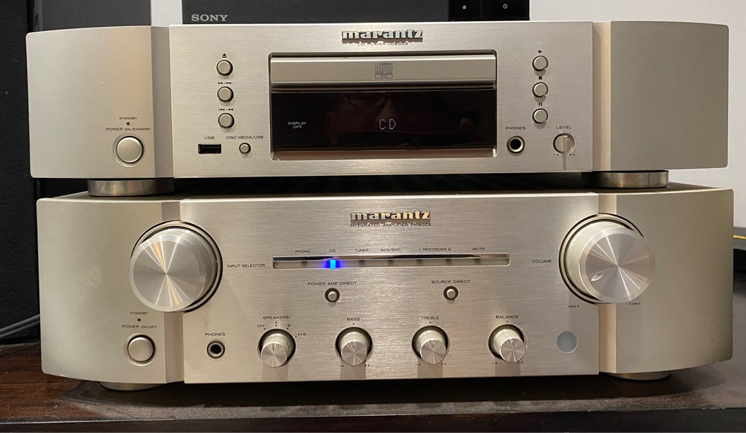 Marantz cd6003, amplifier: pm8003, Audio, Soundbars, Speakers ...