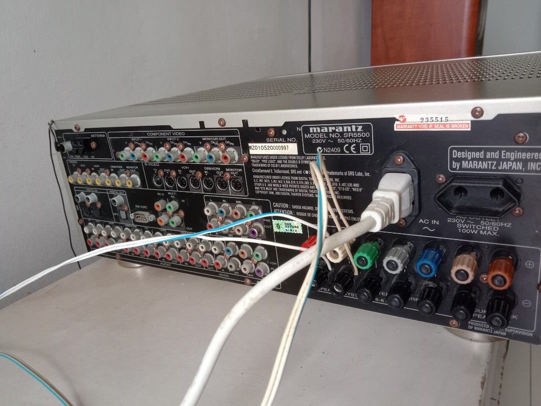 Marantz sr5500, Audio, Soundbars, Speakers & Amplifiers on Carousell