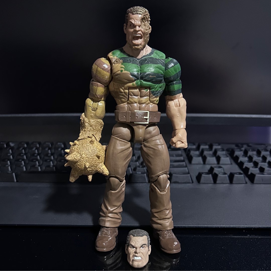 Marvel Legends Sandman BAF Custom/Kitbash, Hobbies & Toys, Toys & Games ...