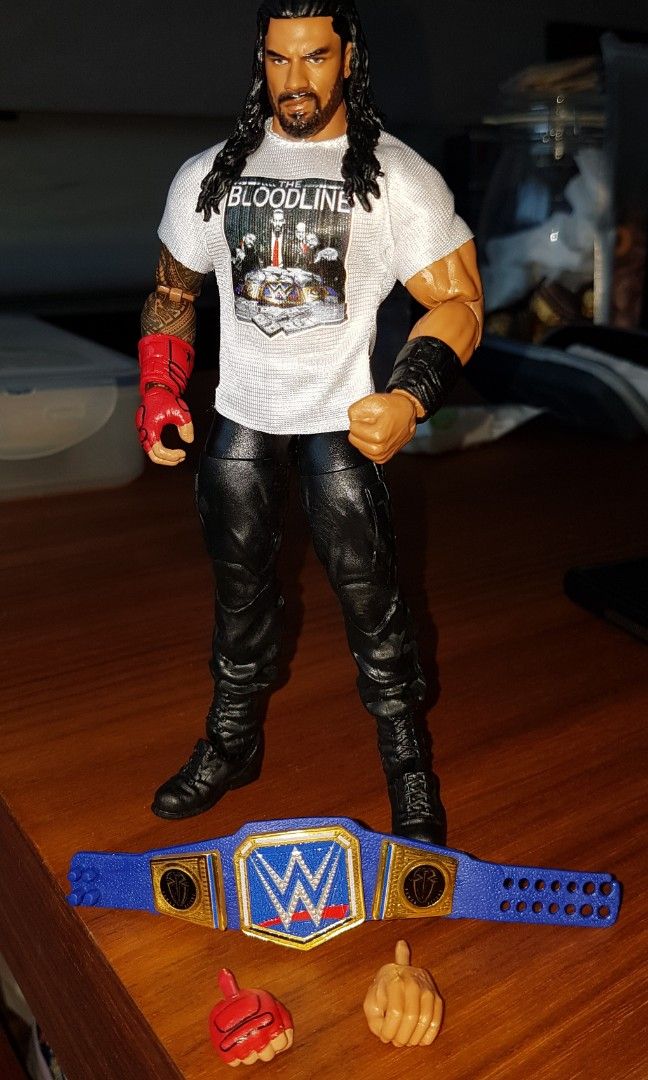 Mattel WWE Elite figures of Roman Reigns Tribal chief from multipack ...