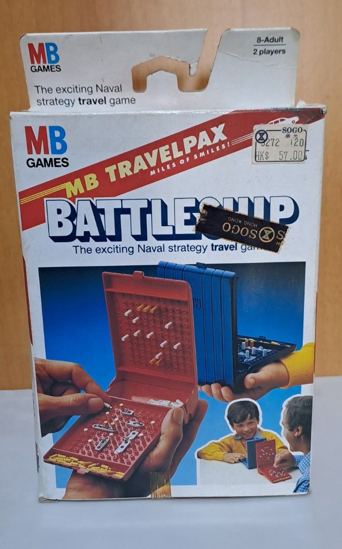 MB GAMES BATTLESHIP, 興趣及遊戲, 玩具 & 遊戲類 - Carousell
