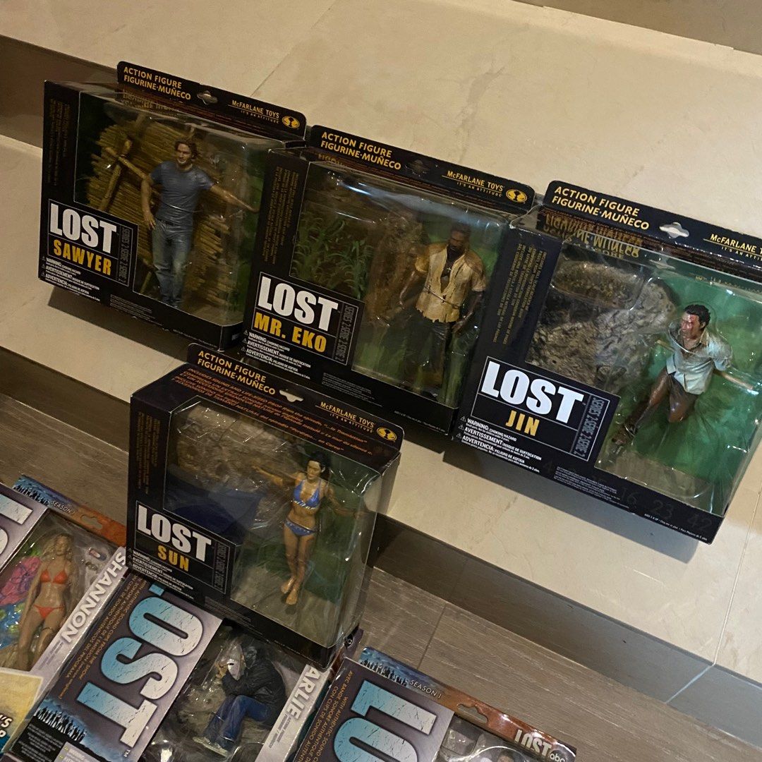 McFarlane LOST figures series 1 and 2 complete, Hobbies & Toys, Toys ...
