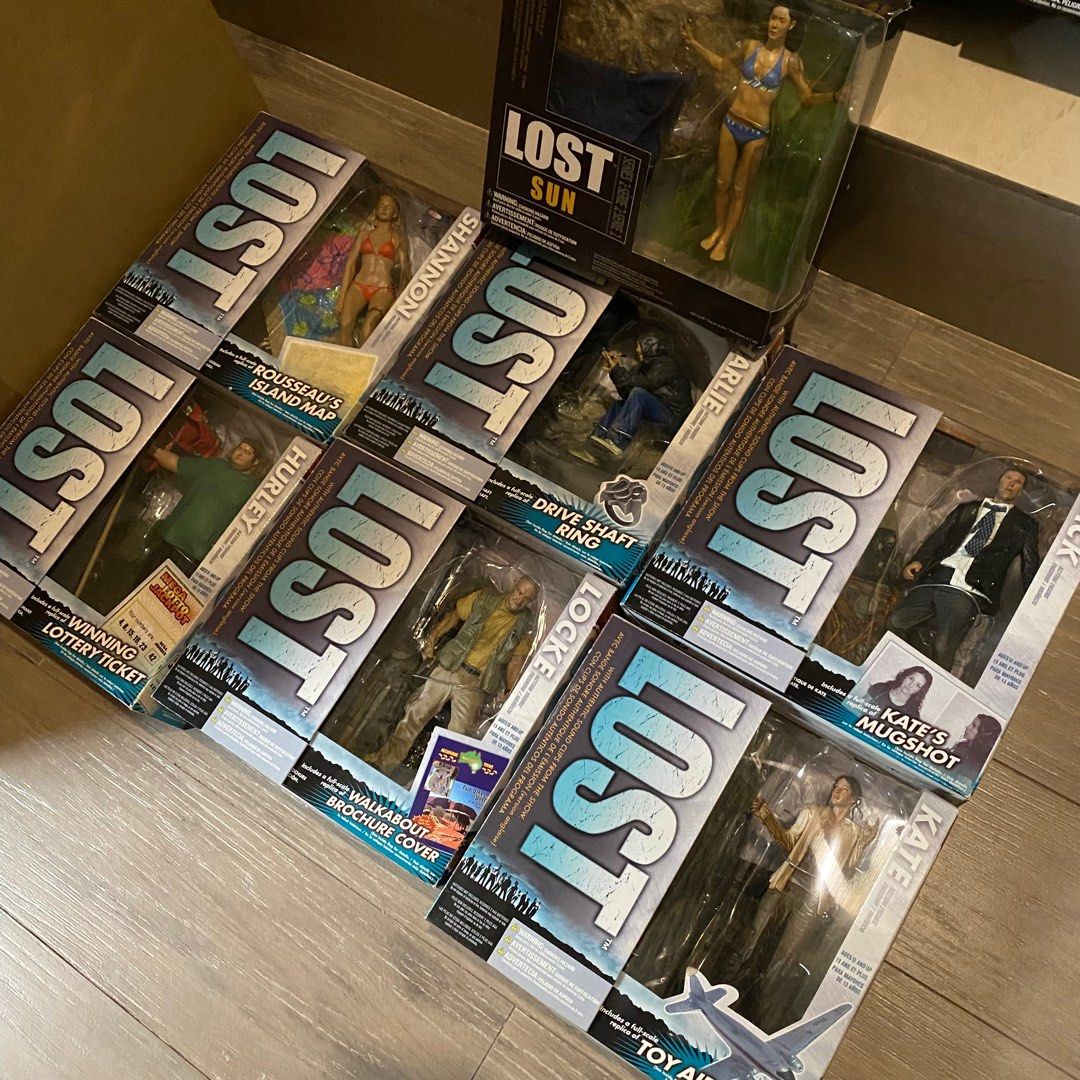 McFarlane LOST figures series 1 and 2 complete, Hobbies & Toys, Toys ...