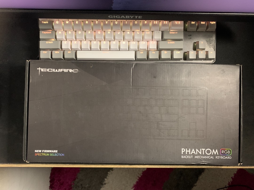 MECHANICAL KEYBOARD | TECHWARE PHANTOM TKL | BLUE SWITCH, Computers ...