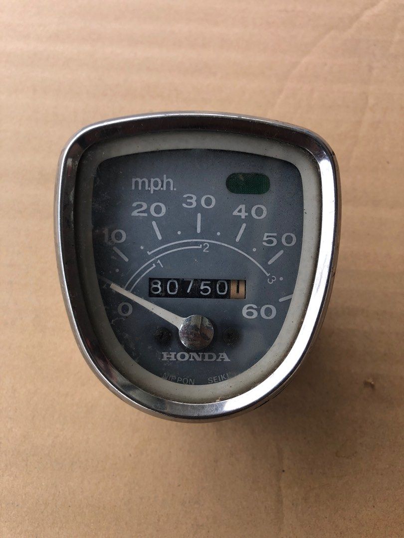 meter honda c70 ori motor, Hobbies & Toys, Collectibles & Memorabilia ...