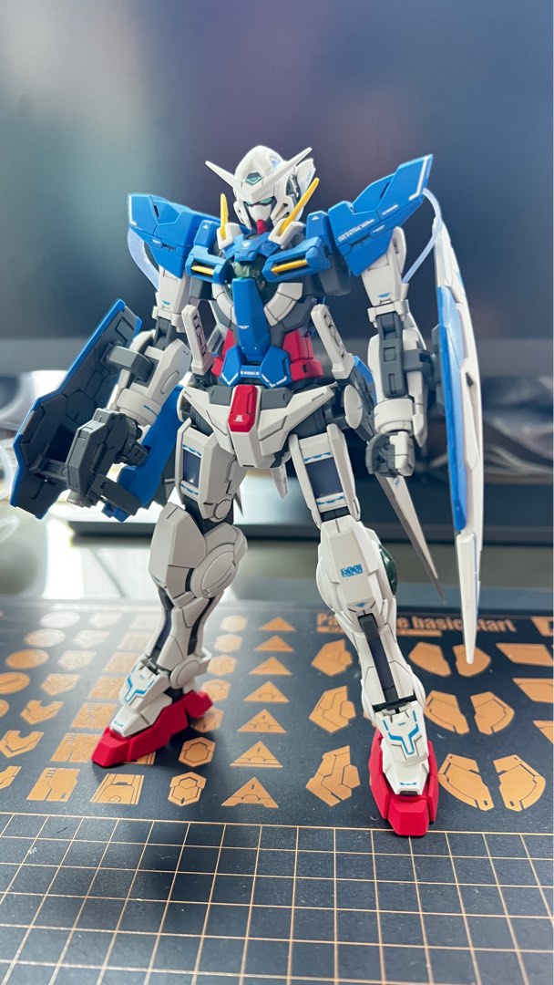 MG 1/100 - Gundam Exia 成品模型, 興趣及遊戲, 玩具 & 遊戲類 - Carousell