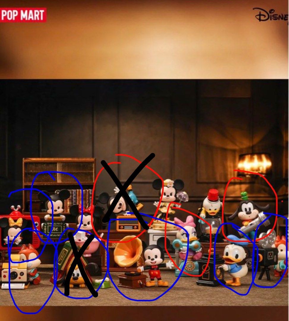 Mickey the ancient times popmart figure, Hobbies & Toys, Toys & Games ...