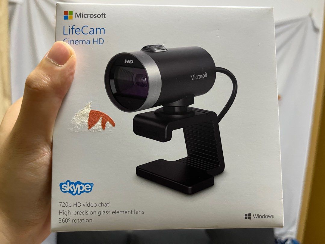 Microsoft LifeCam Cinema HD, Computers & Tech, Parts & Accessories ...