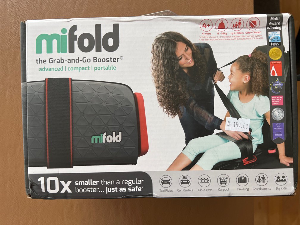 Mifold Grab And Go Booster, Babies & Kids, Going Out, Car Seats on ...