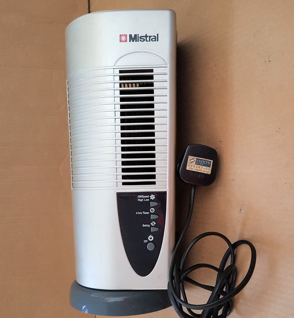 Mini Tower Fan, Mistral Model MFD 1723, Good Working Condition, 14 ...