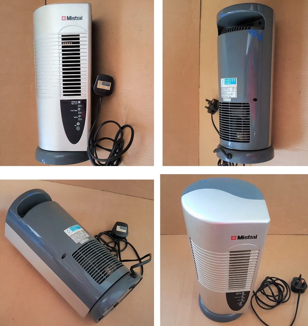 Mini Tower Fan, Mistral Model MFD 1723, Good Working Condition, 14 ...