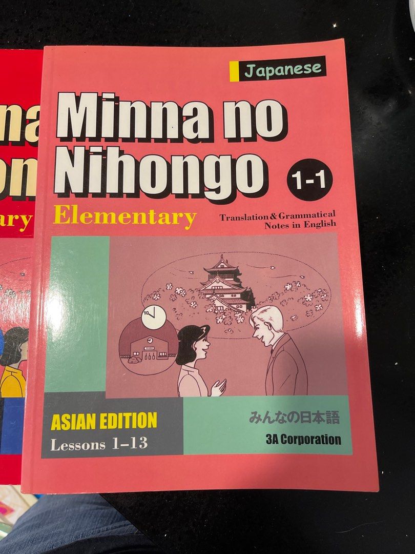 Minna no Nihongo Japanese book w Notes, Hobbies & Toys, Books ...