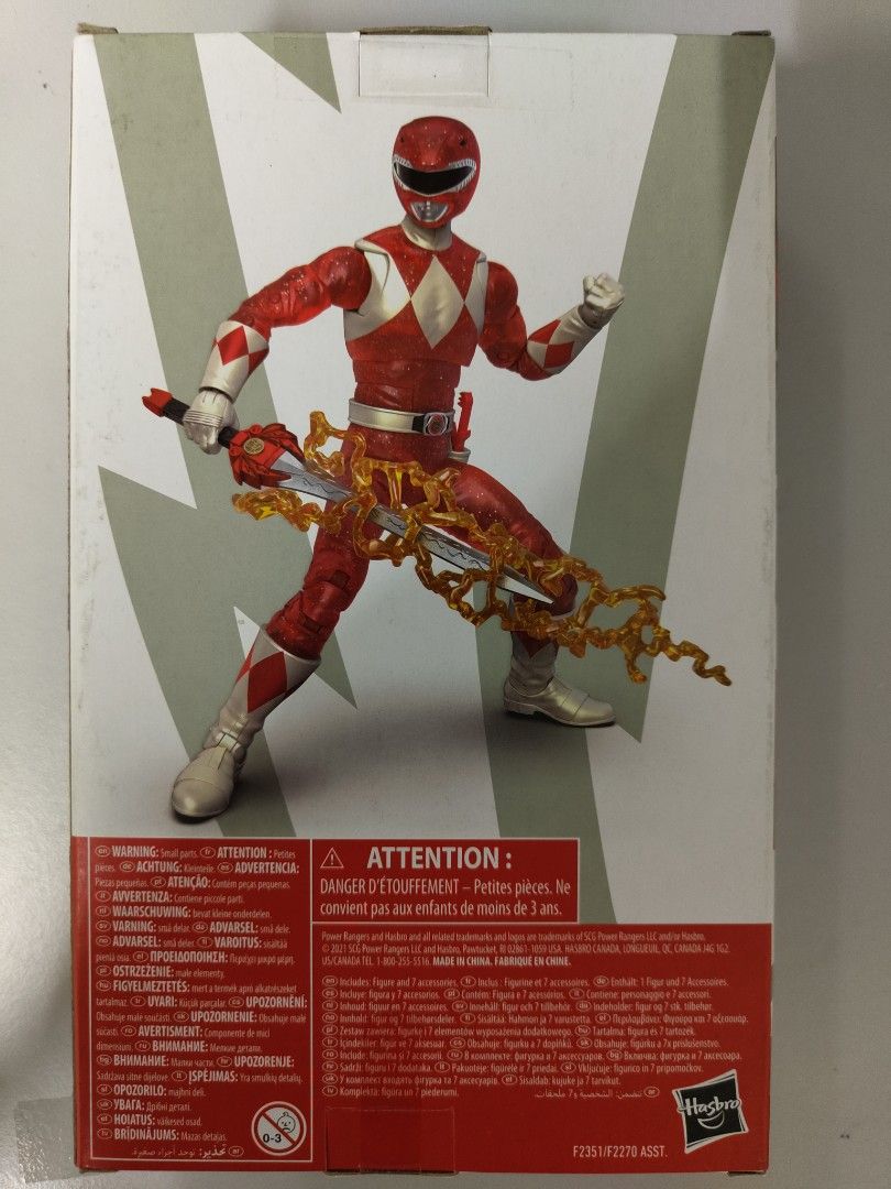 MMPR "Metallic" Red, Hobbies & Toys, Toys & Games on Carousell