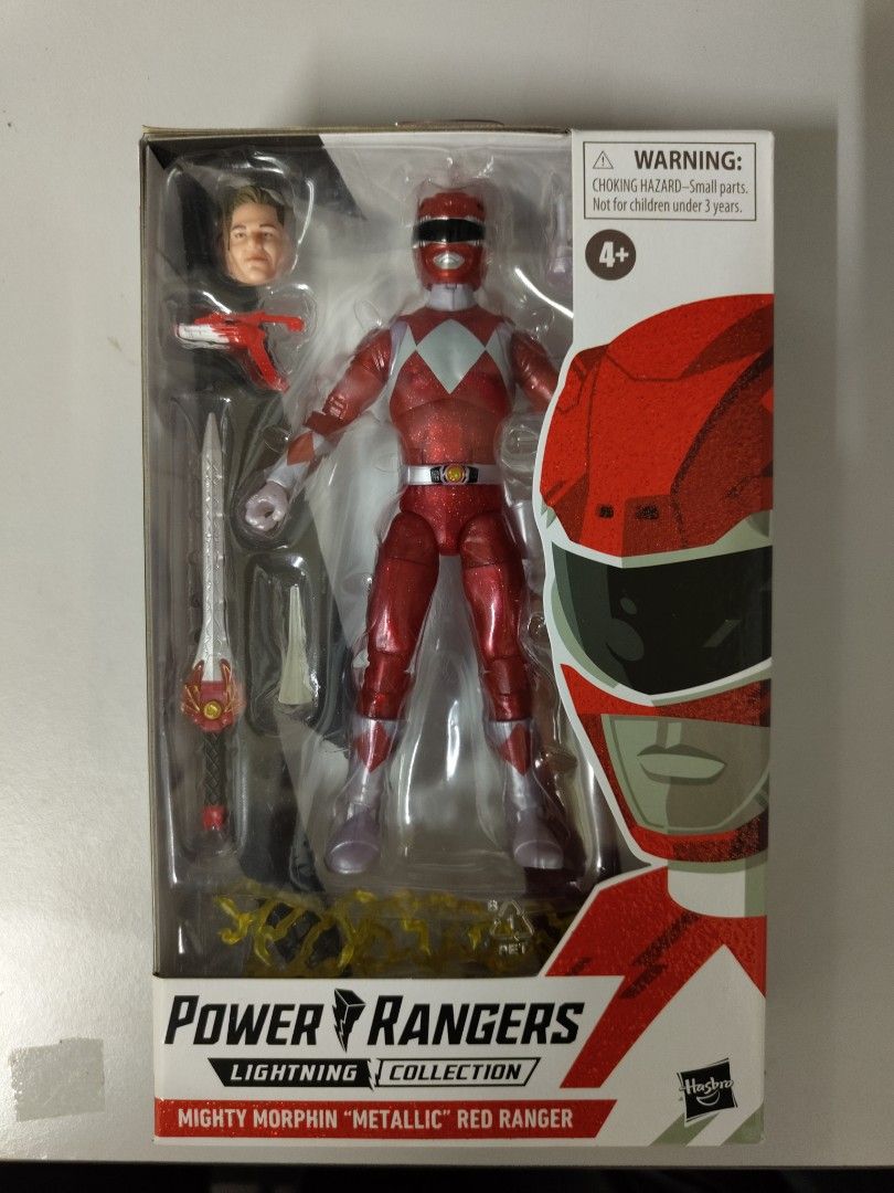 MMPR "Metallic" Red, Hobbies & Toys, Toys & Games on Carousell