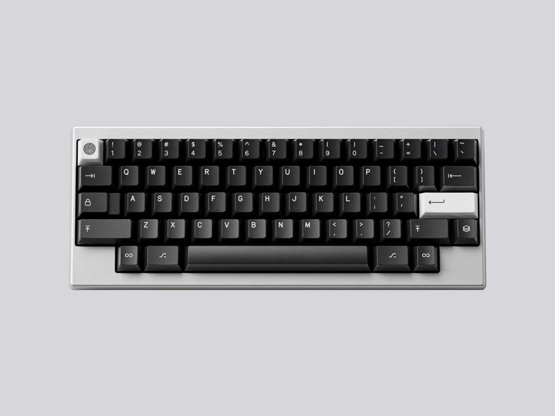 Monokei WOB Series 1 Keycaps PBT White on Black, Computers & Tech ...