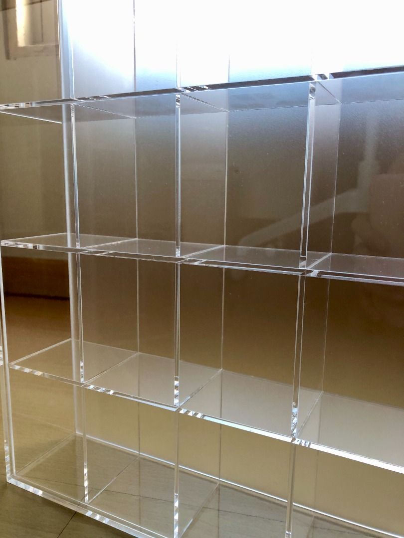 MUJI Acrylic Display Case (4 x 4 Compartments), Furniture & Home Living ...