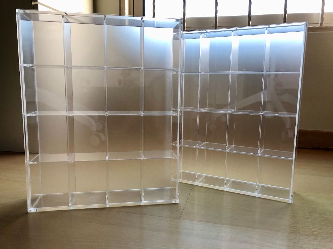 MUJI Acrylic Display Case (4 x 4 Compartments), Furniture & Home Living ...
