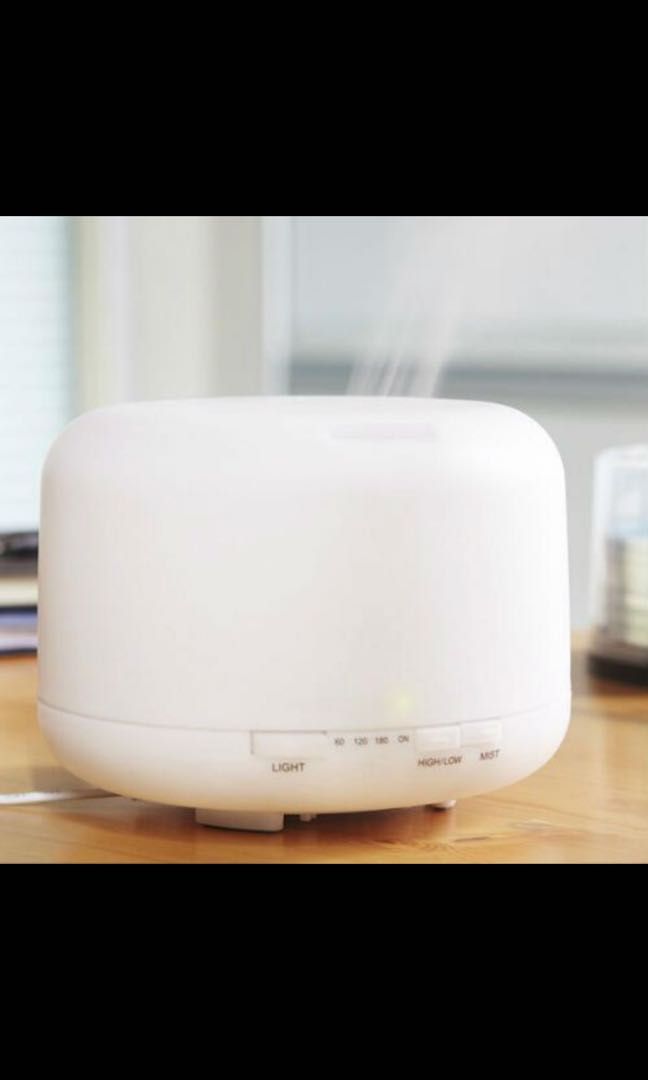 Muji style ultra sonic humidifier aroma diffuser, Furniture & Home ...