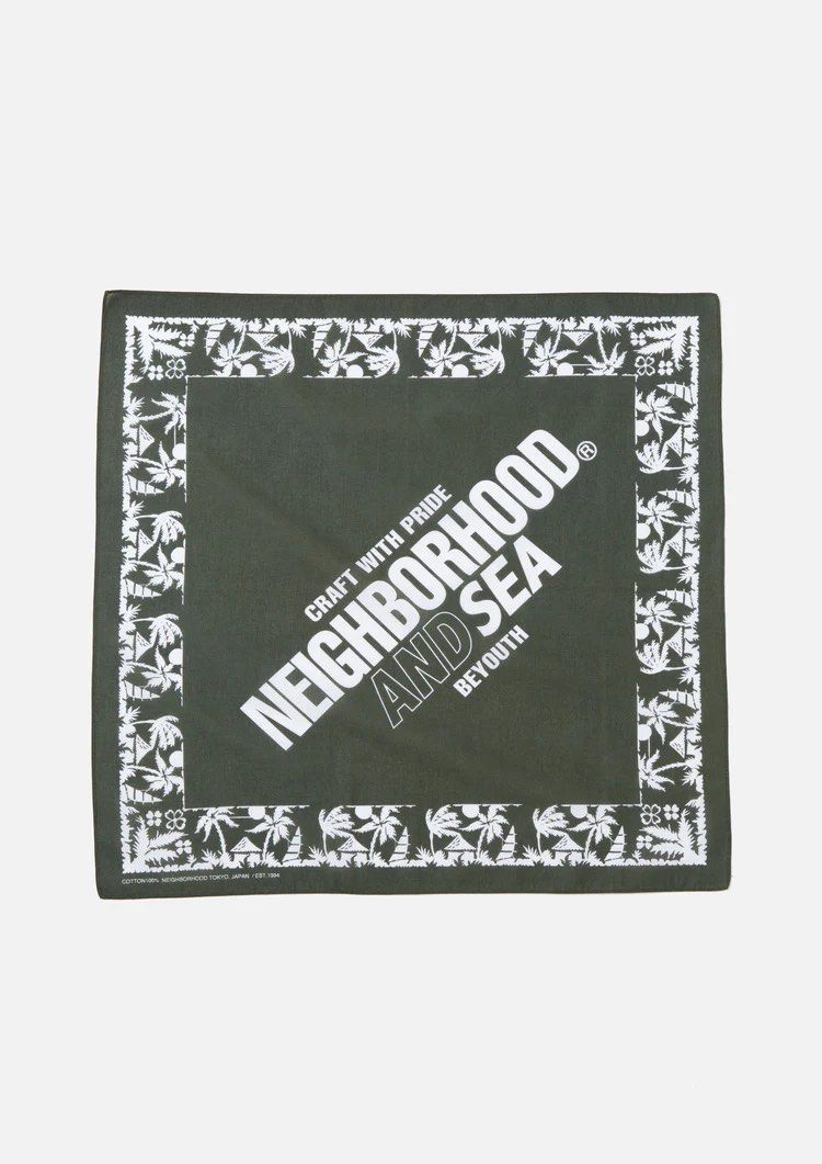 NBHD X WIND AND SEA BANDANA, Men's Fashion, Watches & Accessories ...
