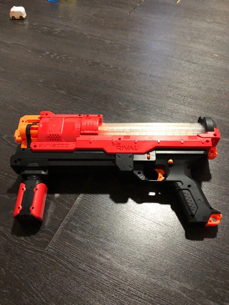Nerf rival gun, Hobbies & Toys, Toys & Games on Carousell