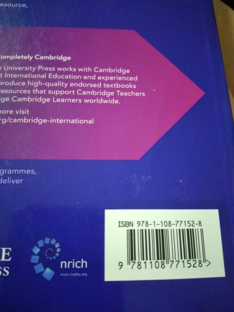 [USED] Cambridge Lower Secondary Mathematics Learner's Stage 8 Book with Digital Acces (1 Year ...