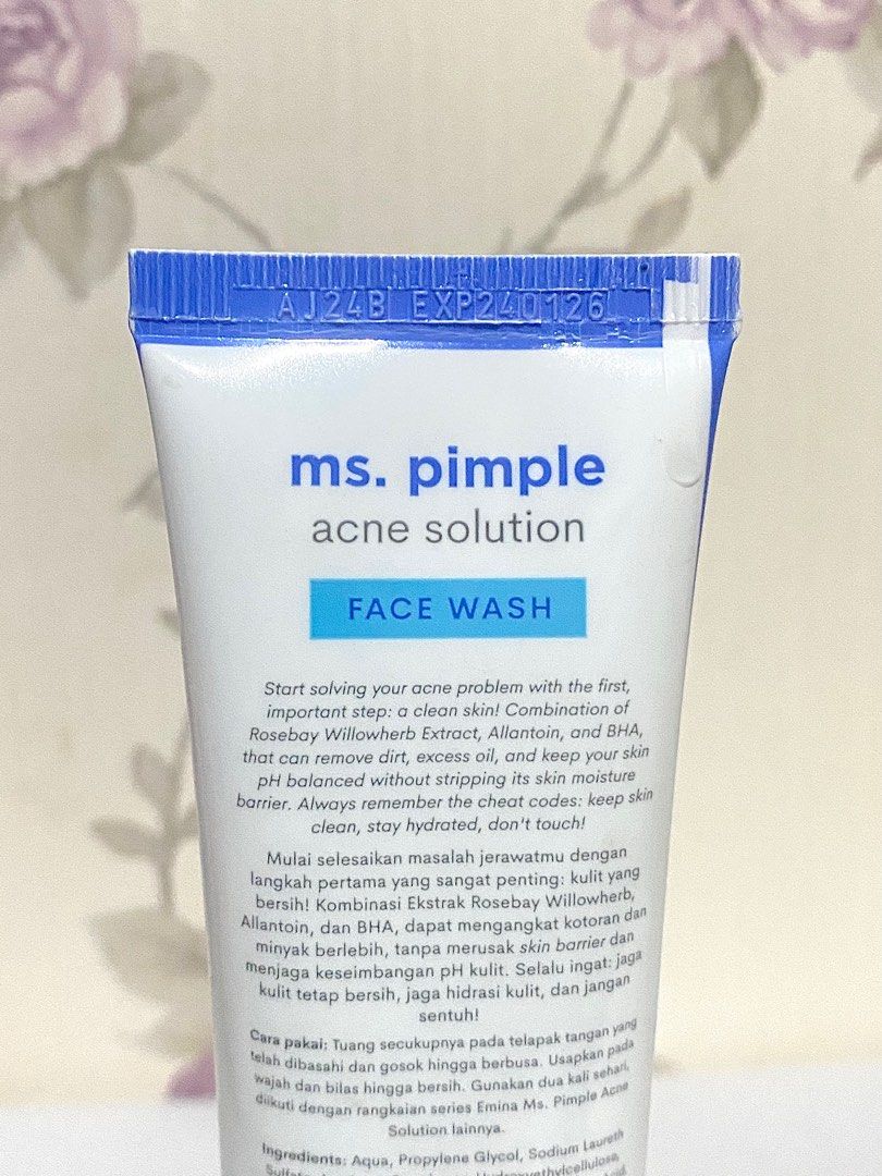 NEW Facial was Emina Ms. Pimple Packaging Revamp, Kesehatan ...