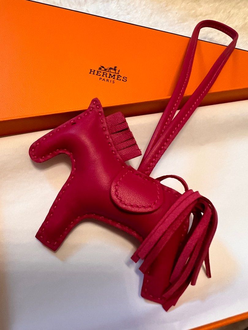 New Hermes Rodeo horse So Pink PM size, Luxury, Accessories on Carousell