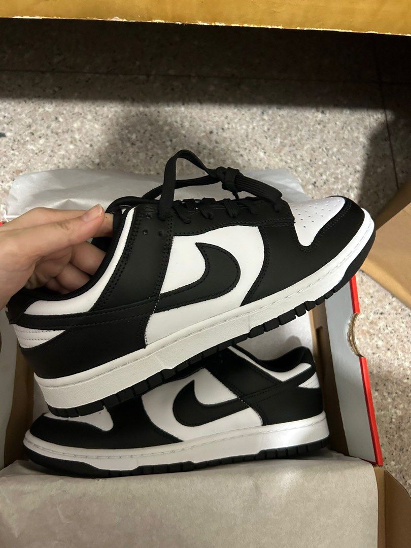 Nike Dunk Low Panda black and white, Men's Fashion, Footwear, Sneakers ...