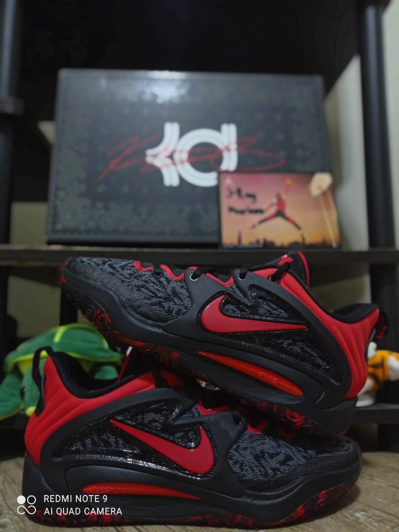 Nike KD 15 "Bred", Men's Fashion, Footwear, Sneakers on Carousell