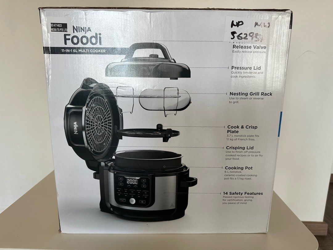 Ninja Foodi 11-In-1 6L Multi Cooker, TV & Home Appliances, Kitchen ...