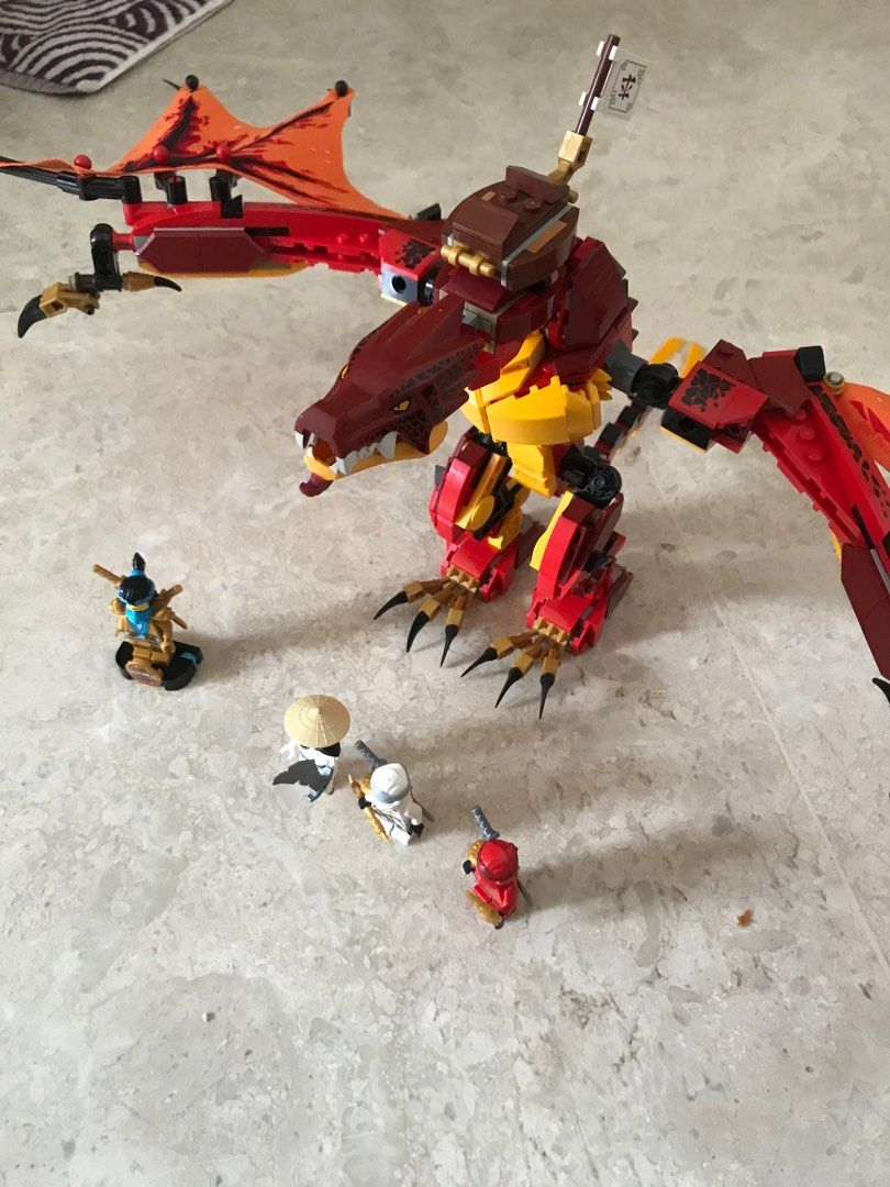 Ninjago Fire Dragon Attack, Hobbies & Toys, Toys & Games on Carousell