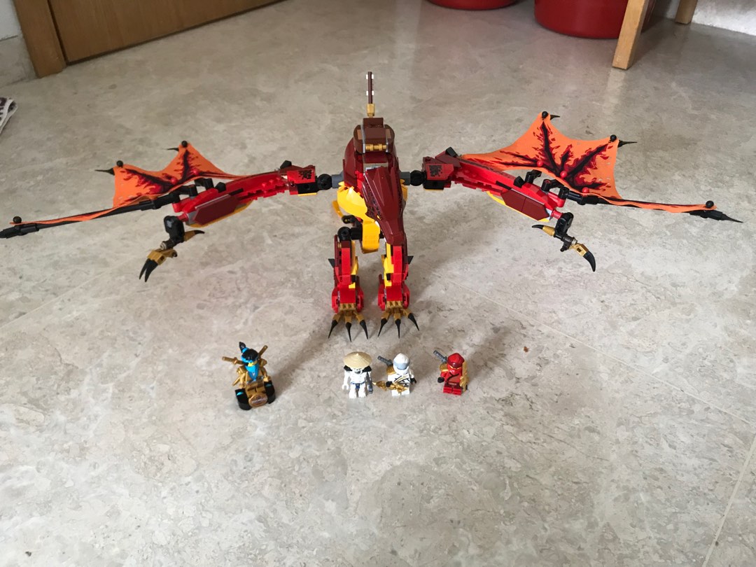 Ninjago Fire Dragon Attack, Hobbies & Toys, Toys & Games on Carousell