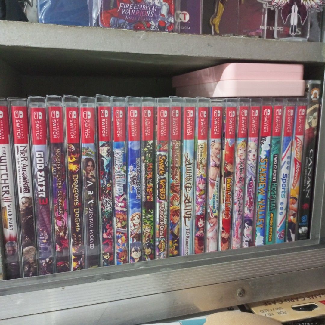 Nintendo Switch Custom Spines, Video Gaming, Video Games, Nintendo on ...