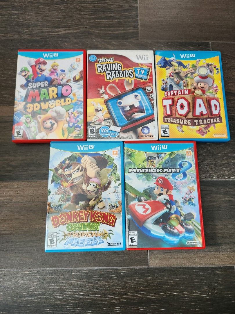 Nintendo Wii U Games, Video Gaming, Video Games, Nintendo on Carousell