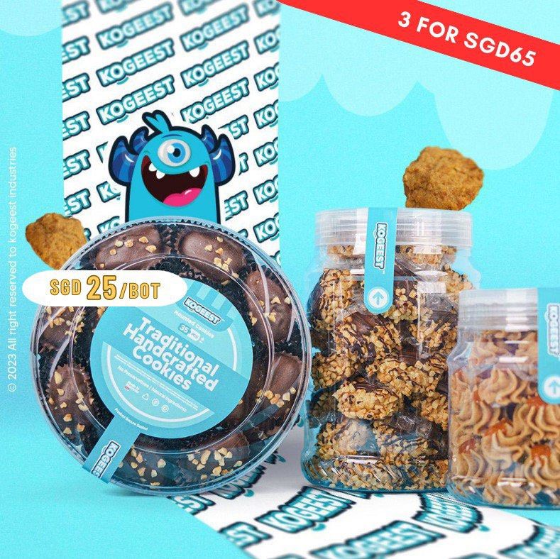 Nutella Pod Cookies / Kuih Raya, Food & Drinks, Local Eats on Carousell