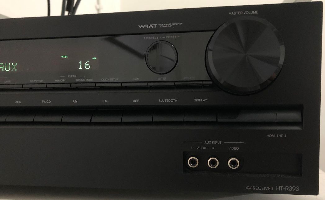 Onkyo HT-R393 - 5.1 Ch HDMI Bluetooth Home Theater Receiver W/ Remote ...