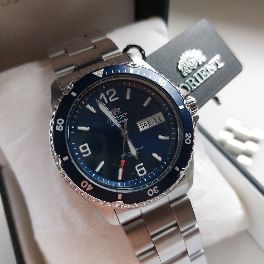 Orient Mako II Men's Automatic Watch, Men's Fashion, Watches ...