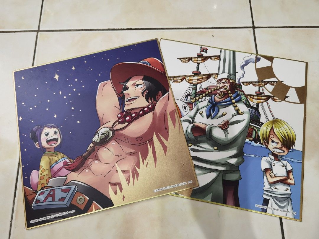 Original Bandai One Piece Art Board Ichiban Kuji 03, Hobbies & Toys ...