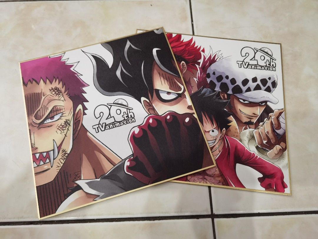 Original Bandai One Piece Art Board Ichiban Kuji 03, Hobbies & Toys ...