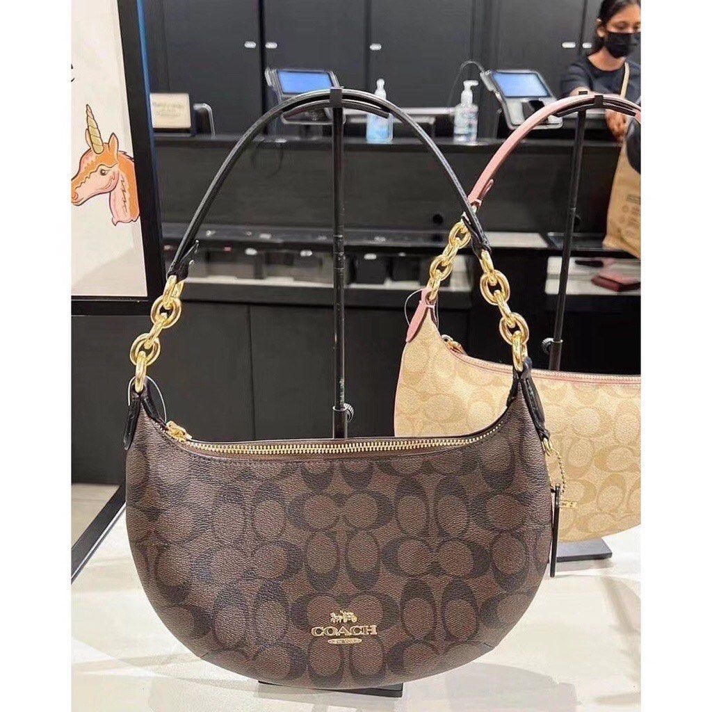 Original Coach Payton Hobo Half Moon Shoulder Bag, Luxury, Bags ...