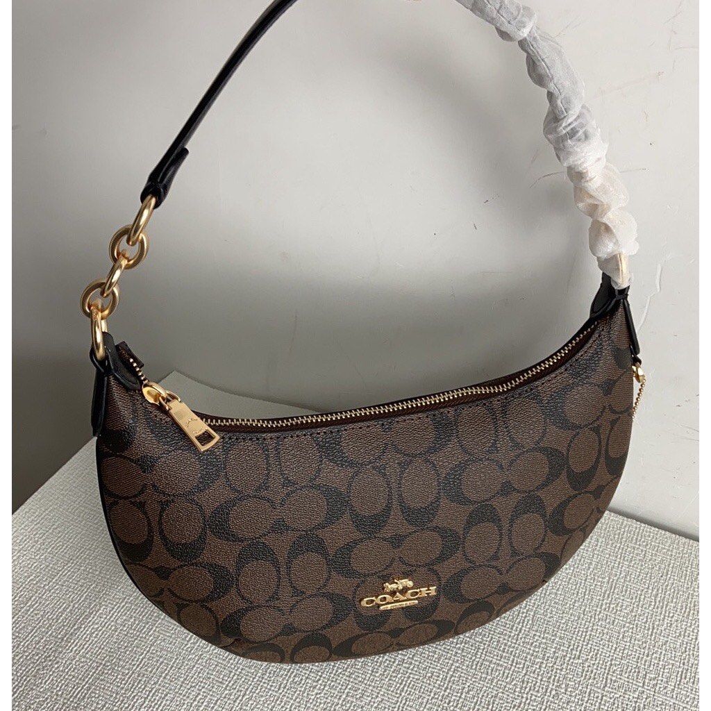Original Coach Payton Hobo Half Moon Shoulder Bag, Luxury, Bags ...