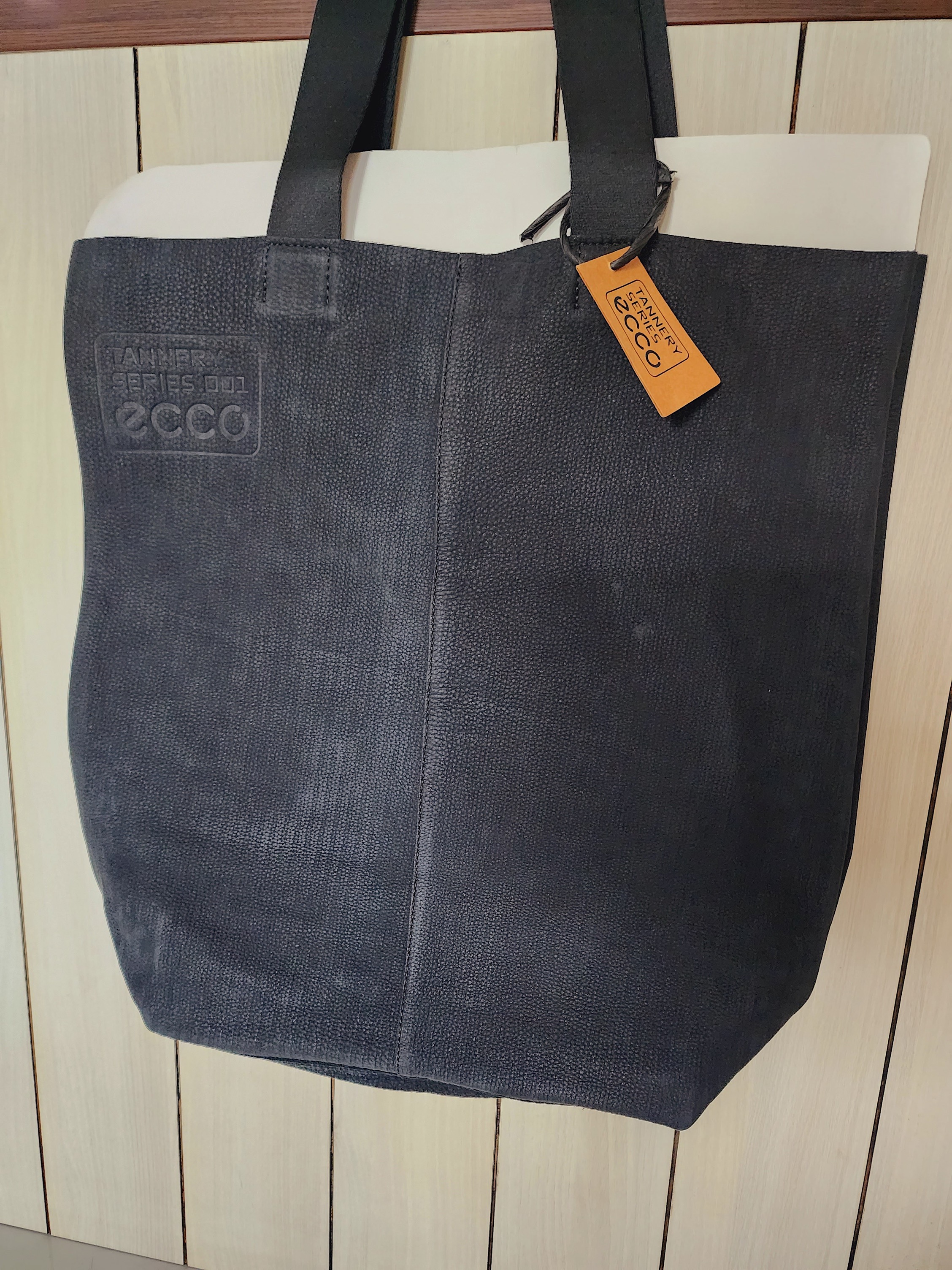 Original ECCO Upcycled North South Shopping Bag, Luxury, Bags & Wallets ...