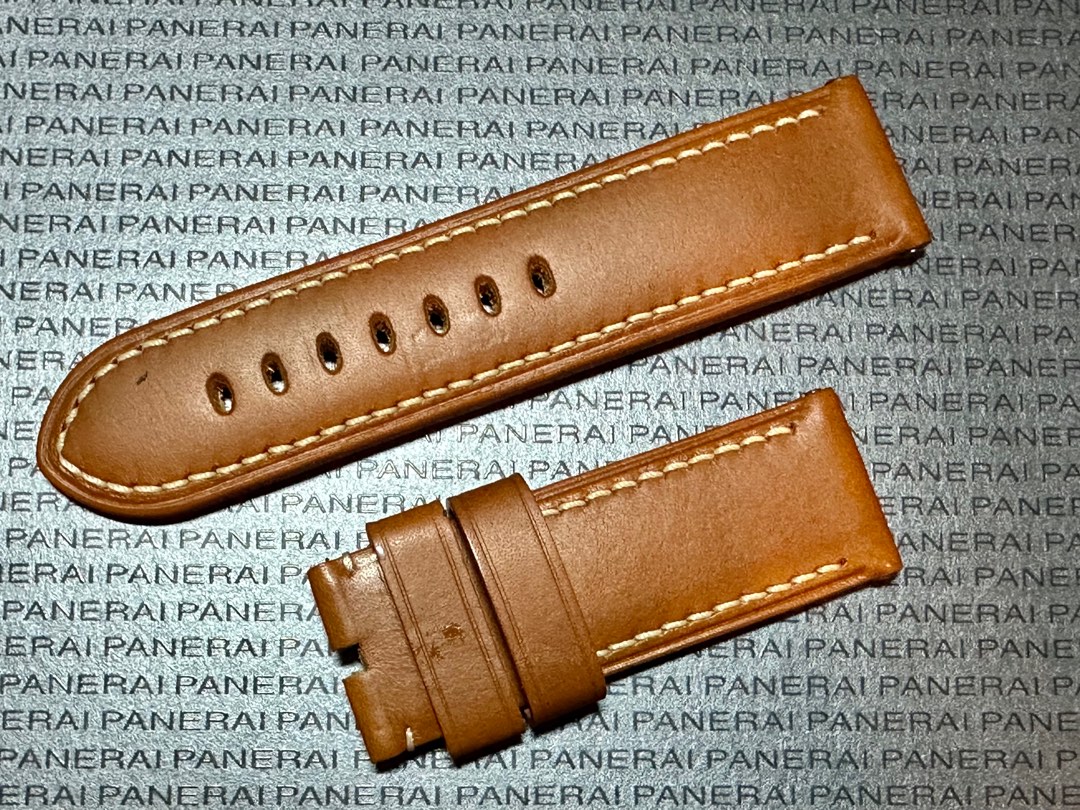 Original Panerai Leather Strap, Luxury, Watches on Carousell