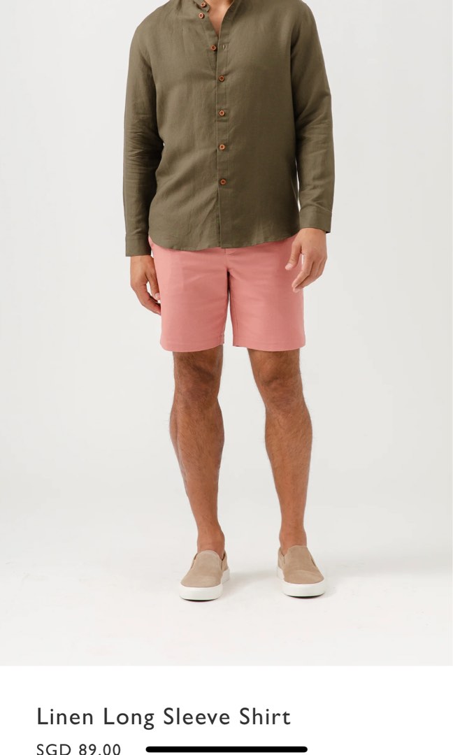 OSN LINEN LONG SLEEVE, Men's Fashion, Tops & Sets, Tshirts & Polo ...