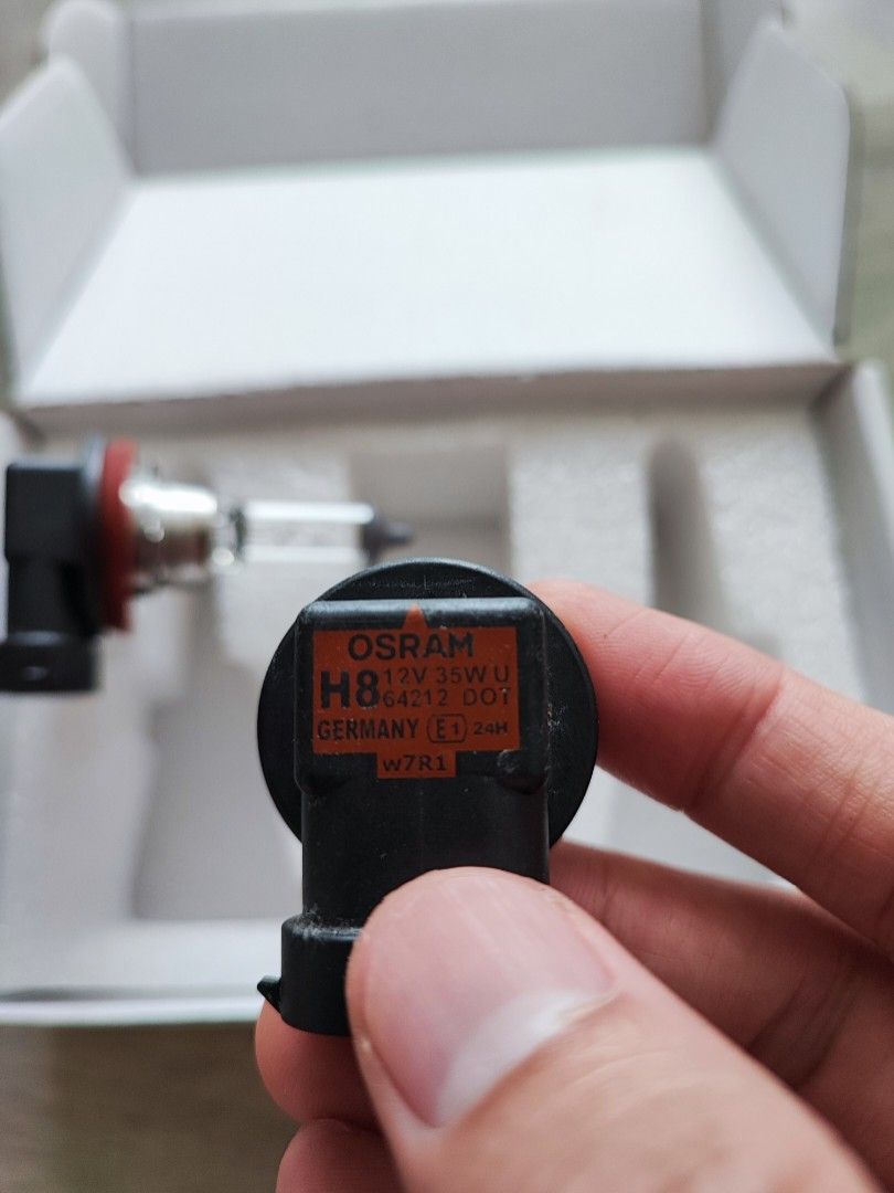 OSRAM H8 Halogen Light Bulb, Foglight, Car Accessories, Electronics ...