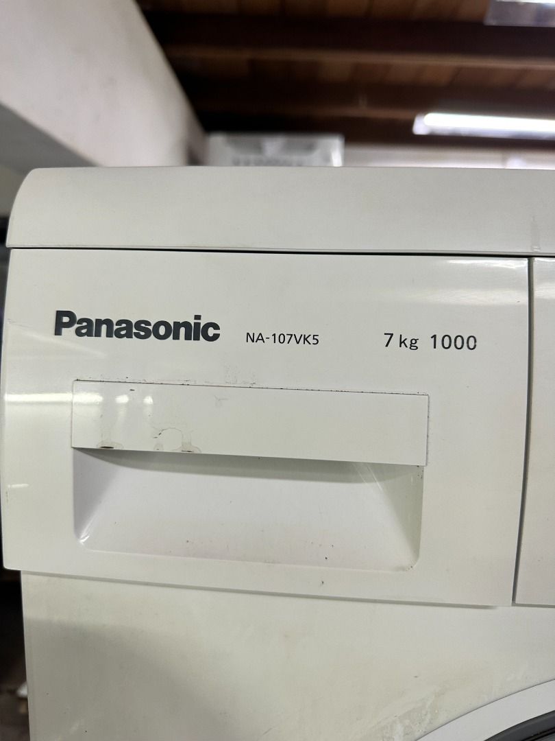 PANASONIC 7KG Front-Loader Washing Machine NA-107VK5-1 (93149), TV & Home Appliances, Washing ...