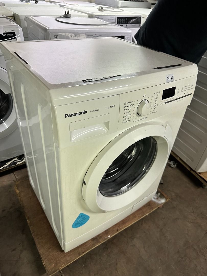 PANASONIC 7KG Front-Loader Washing Machine NA-107VK5-1 (93149), TV & Home Appliances, Washing ...