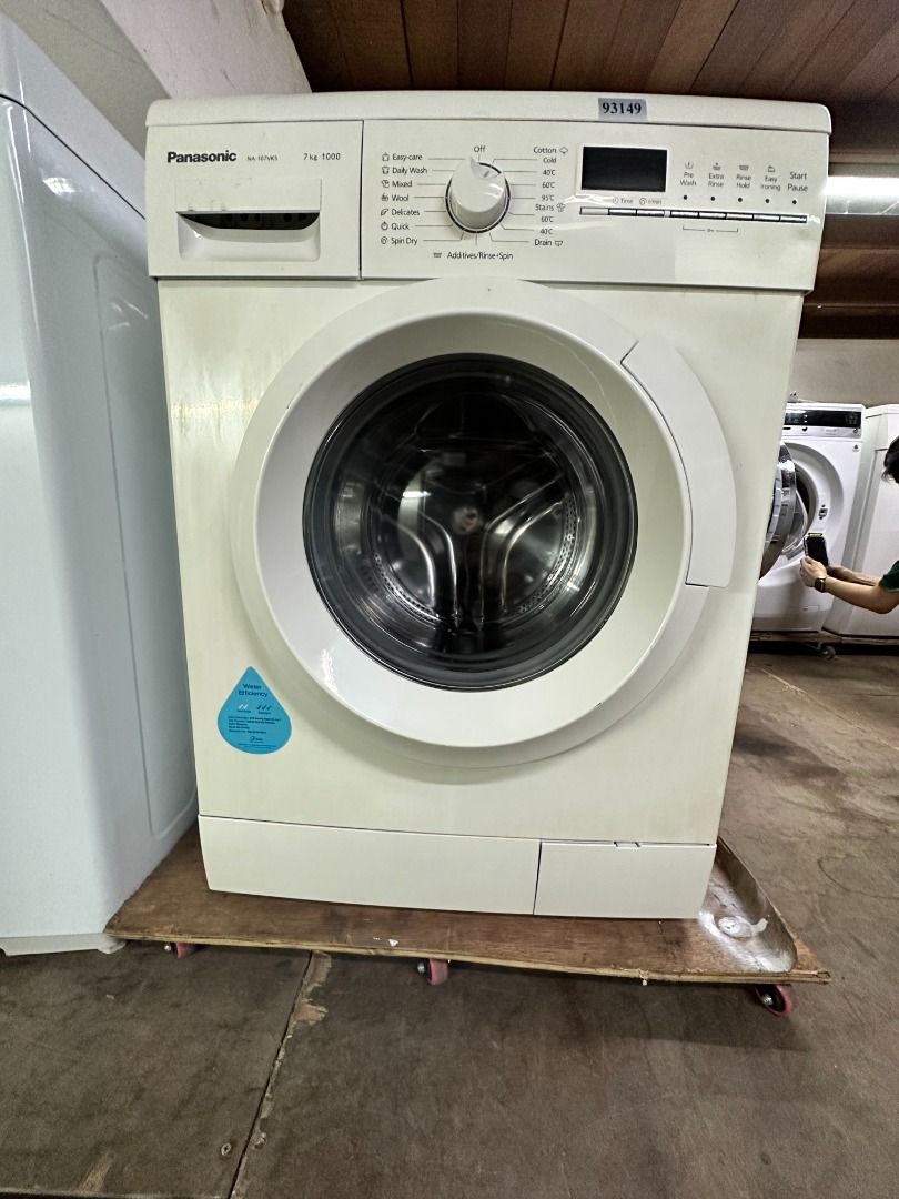 PANASONIC 7KG Front-Loader Washing Machine NA-107VK5-1 (93149), TV ...