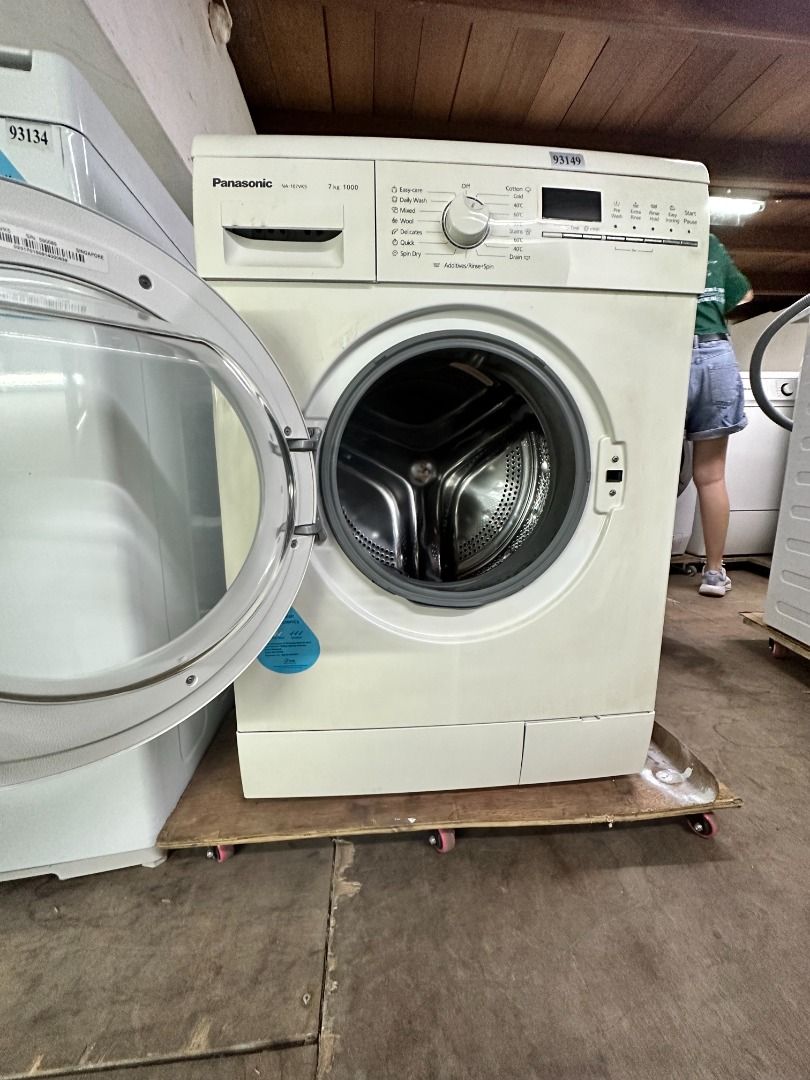 PANASONIC 7KG Front-Loader Washing Machine NA-107VK5-1 (93149), TV & Home Appliances, Washing ...